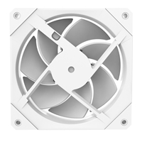 CIT Lightning 120mm Three-Sided Infinity ARGB White 3-Pin PC Cooling ...